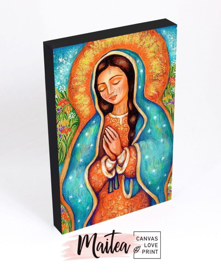 Retablo Virgen Guadalupe Sol | Maitea Canvas