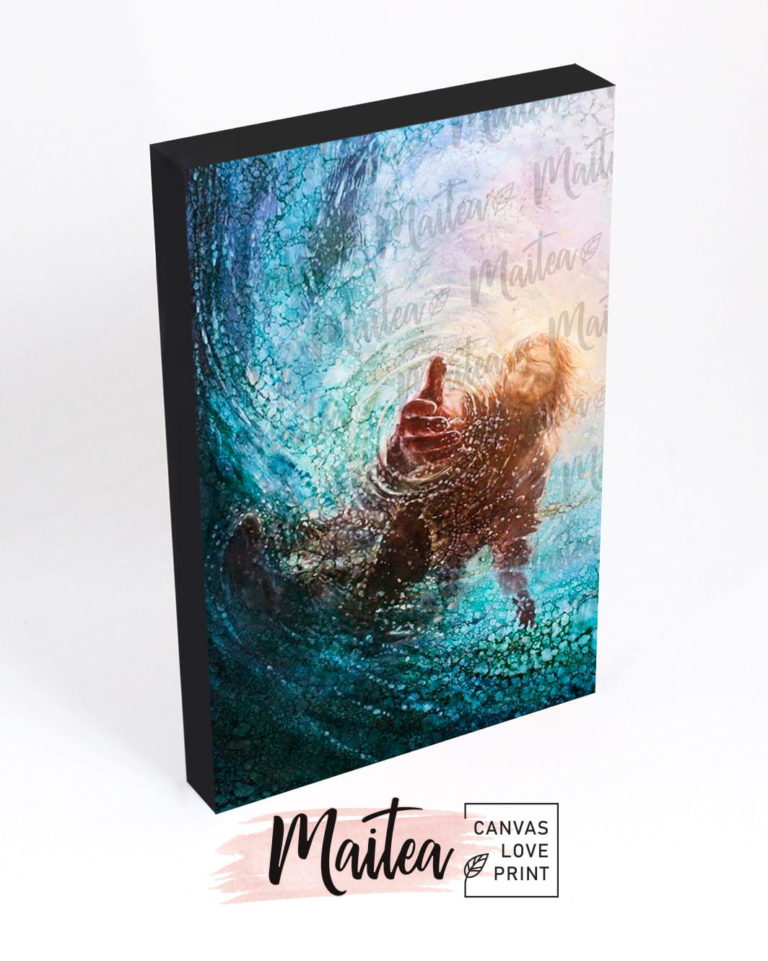 Retablo Jesús Sálvame | Maitea Canvas