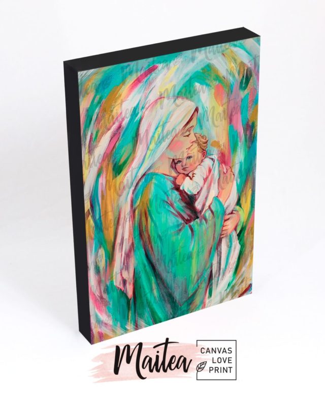 Retablo Madre de Jesús | Maitea Canvas